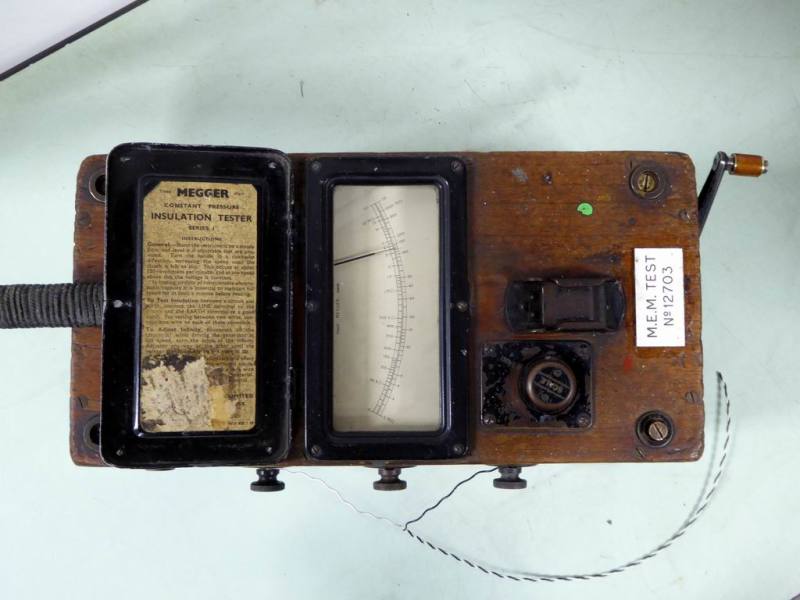 Vintage electrical leakage safety tester/ electric shock torture ...