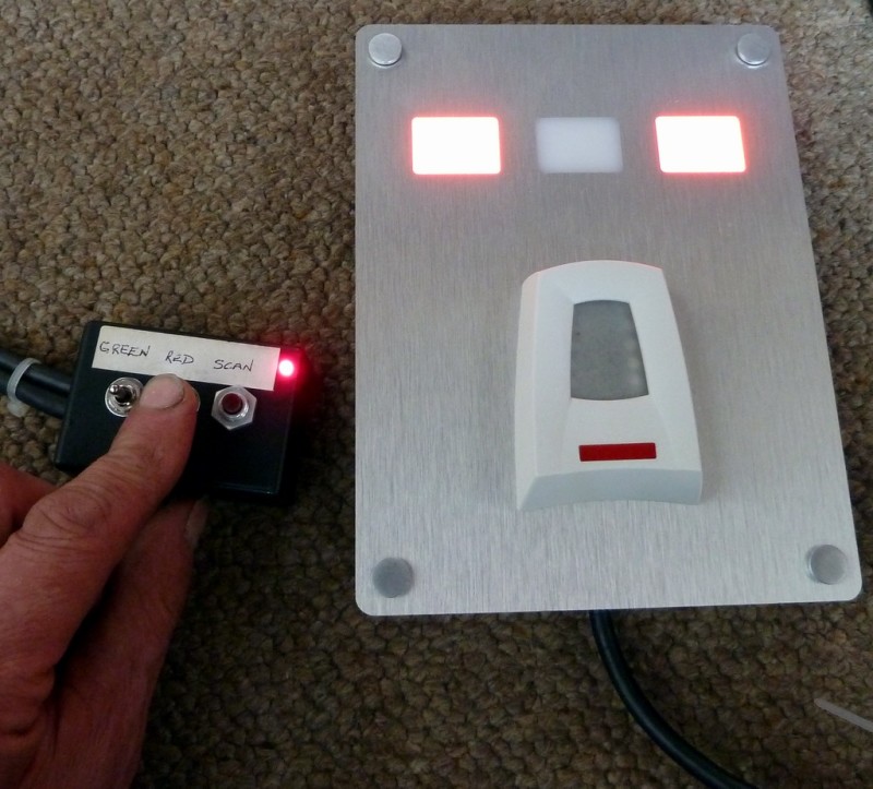 Practical fingerprint security scanner | Electro Props Hire
