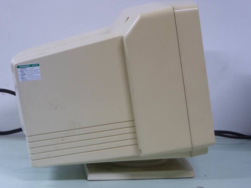 Practical 1980s-1990s beige multisync CRT VGA 14" PC computer monitor ...