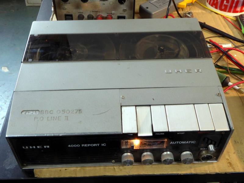 Practical period Uher 4000 reporter's reel to reel tape recorder ...