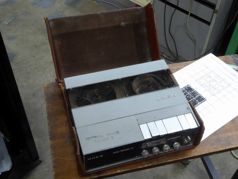 Practical period Uher 4000 reporter's reel to reel tape recorder | Electro Props Hire