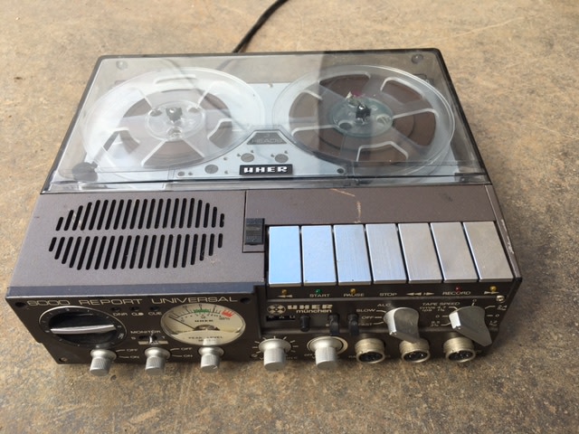 Part practical Uher reporter's portable reel to reel tape recorder | Electro Props Hire
