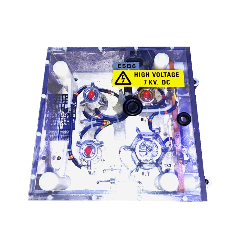 Transparent "High Voltage" electrical box | Electro Props Hire