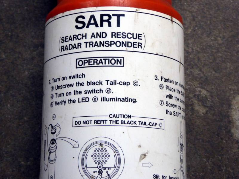 Selection of marine search and rescue radar transponders / emergency ...