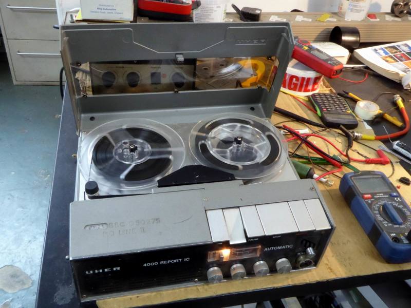 Practical period Uher 4000 reporter's reel to reel tape recorder ...