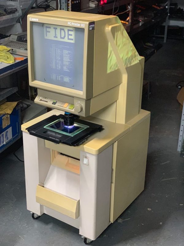 Canon PC Printer Microfiche viewer and printer | Electro Props Hire