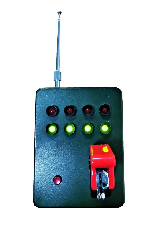 Handheld control dummy detonator device | Electro Props Hire