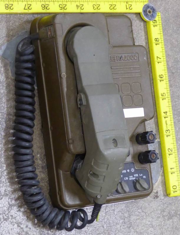Ruggedised military/army telephone | Electro Props Hire