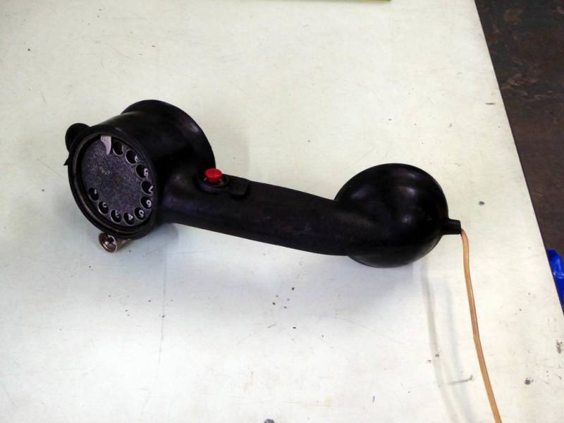 Lineman's phone, phone engineers BUTT phone handset | Electro Props Hire