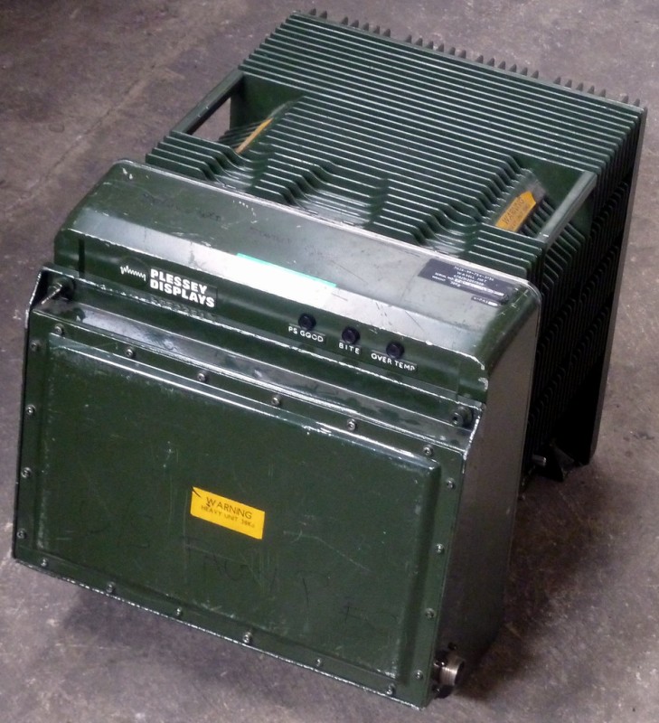 Military khaki coloured battlefield computer | Electro Props Hire