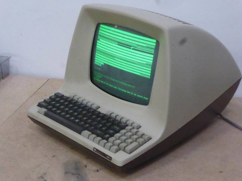 Practical 1970s VDU/computer terminal for mainframe access | Electro ...