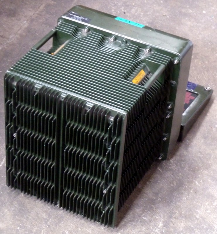 Military khaki coloured battlefield computer | Electro Props Hire