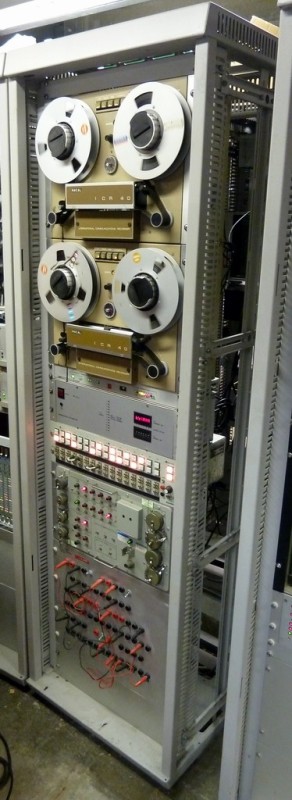 Practical rack mounting reel to reel tape drives | Electro Props Hire