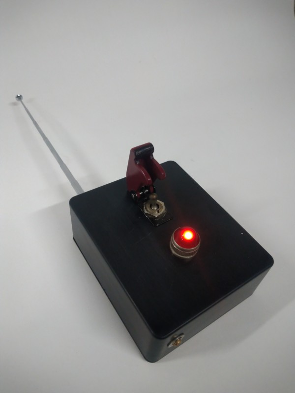 Handheld remote control detonator box prop with telescopic aerial ...