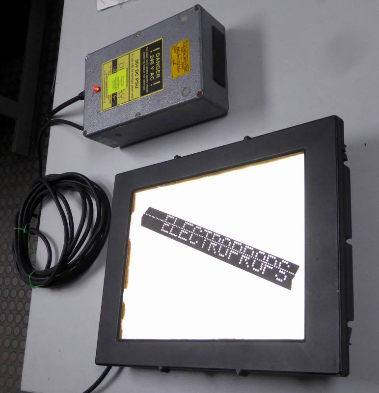 Practical A4 size light boxes with black surround | Electro Props Hire