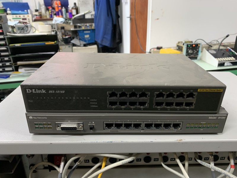 Small Ethernet network switch boxes | Electro Props Hire