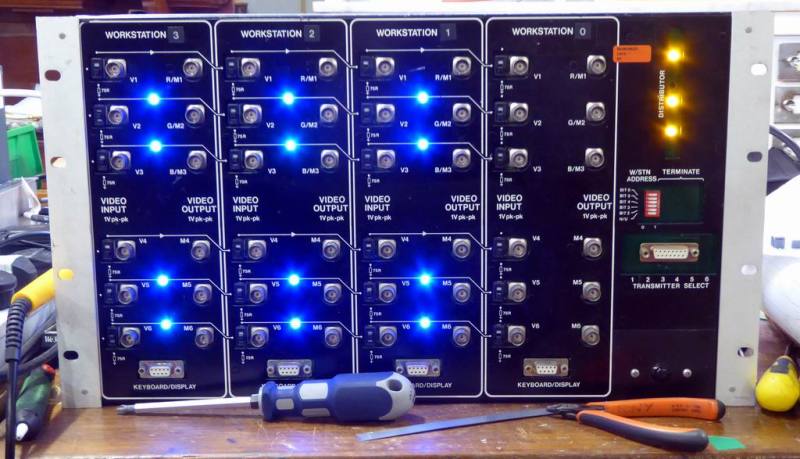 All singing, all dancing user configurable black server panel | Electro ...