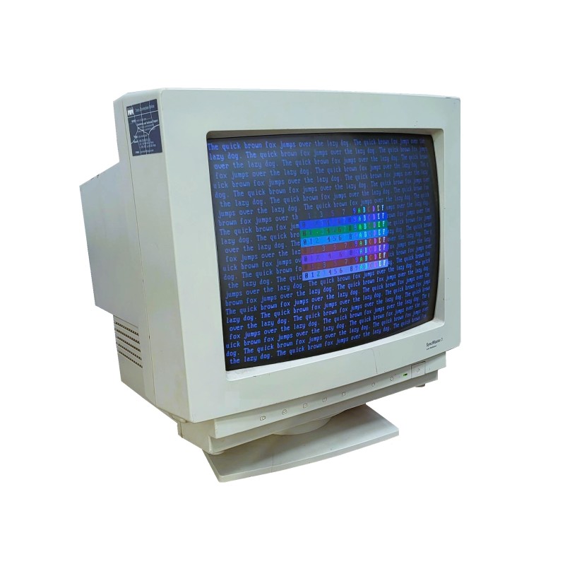1990's Beige Desktop 15" Computer CRT Monitor | Electro Props Hire
