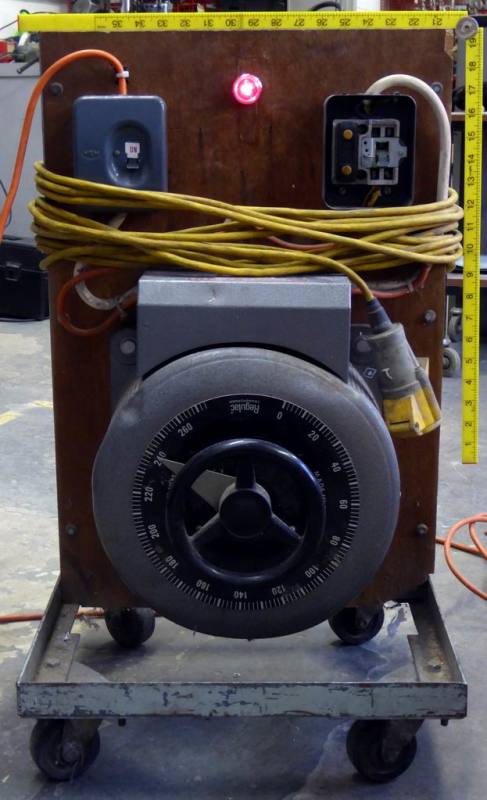 Large electrical voltage controller/torture/electric shock machine ...