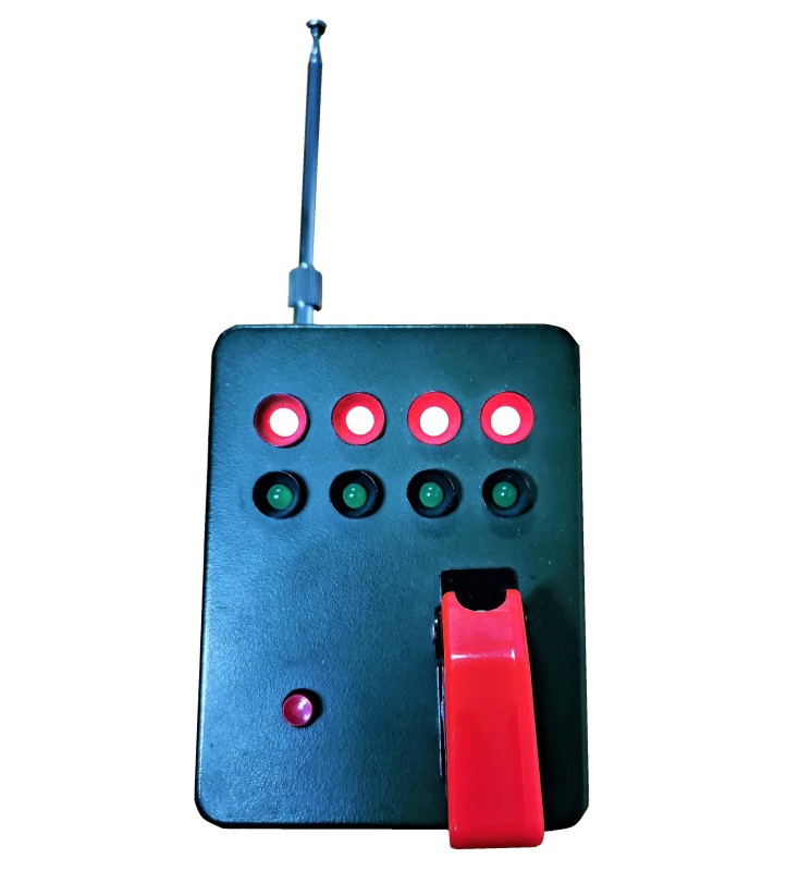 Handheld control dummy detonator device | Electro Props Hire