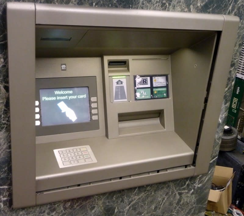 Fully practical ATM cash dispenser machine | Electro Props Hire