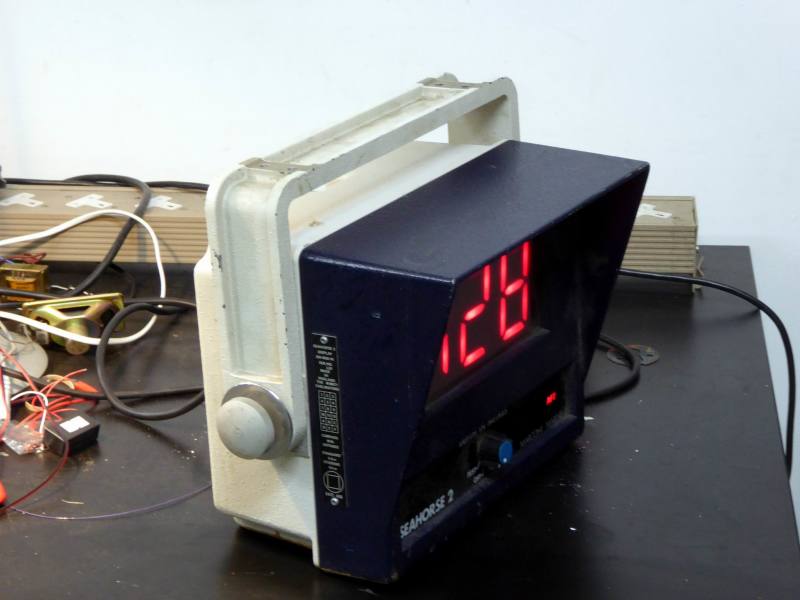 Practical marine/boat sonar depth display | Electro Props Hire