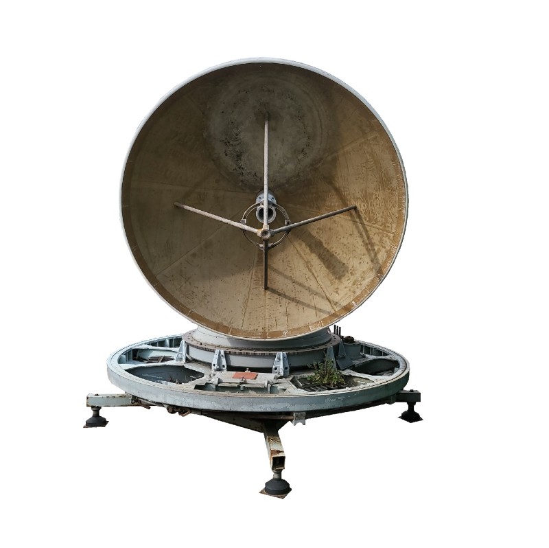 Navy ship's steerable radar dish | Electro Props Hire