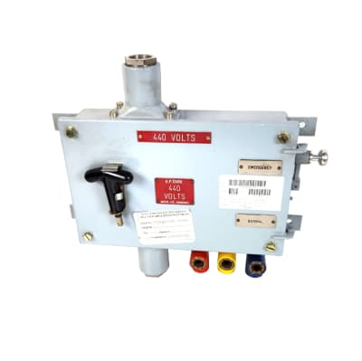 Navy Electrical Box | Electro Props Hire