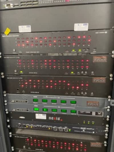 Fully practical black with silver panel & teak sides reel to reel tape ...