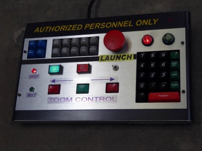Desktop Keypad With Red and Green Buttons | Electro Props Hire