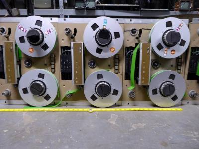 Practical electronics server rack with retro panel & 4 reel to reel ...