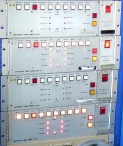 Aluminium Lift Panel With Acrylic Buttons | Electro Props Hire