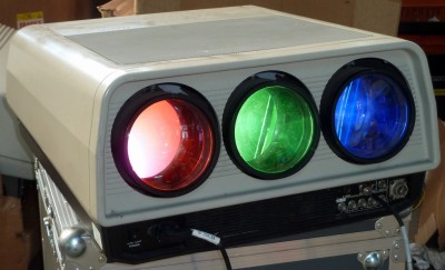 1980s-1990s black overhead projector | Electro Props Hire