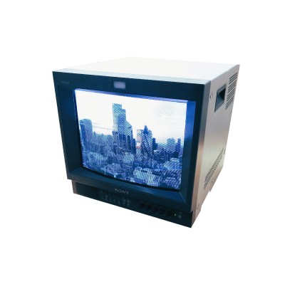 1990's Beige Desktop 15" Computer CRT Monitor | Electro Props Hire