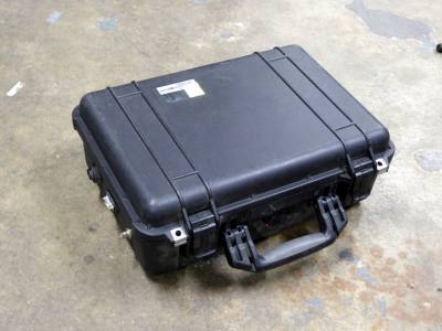 Ruggedized Black Peli Case | Electro Props Hire