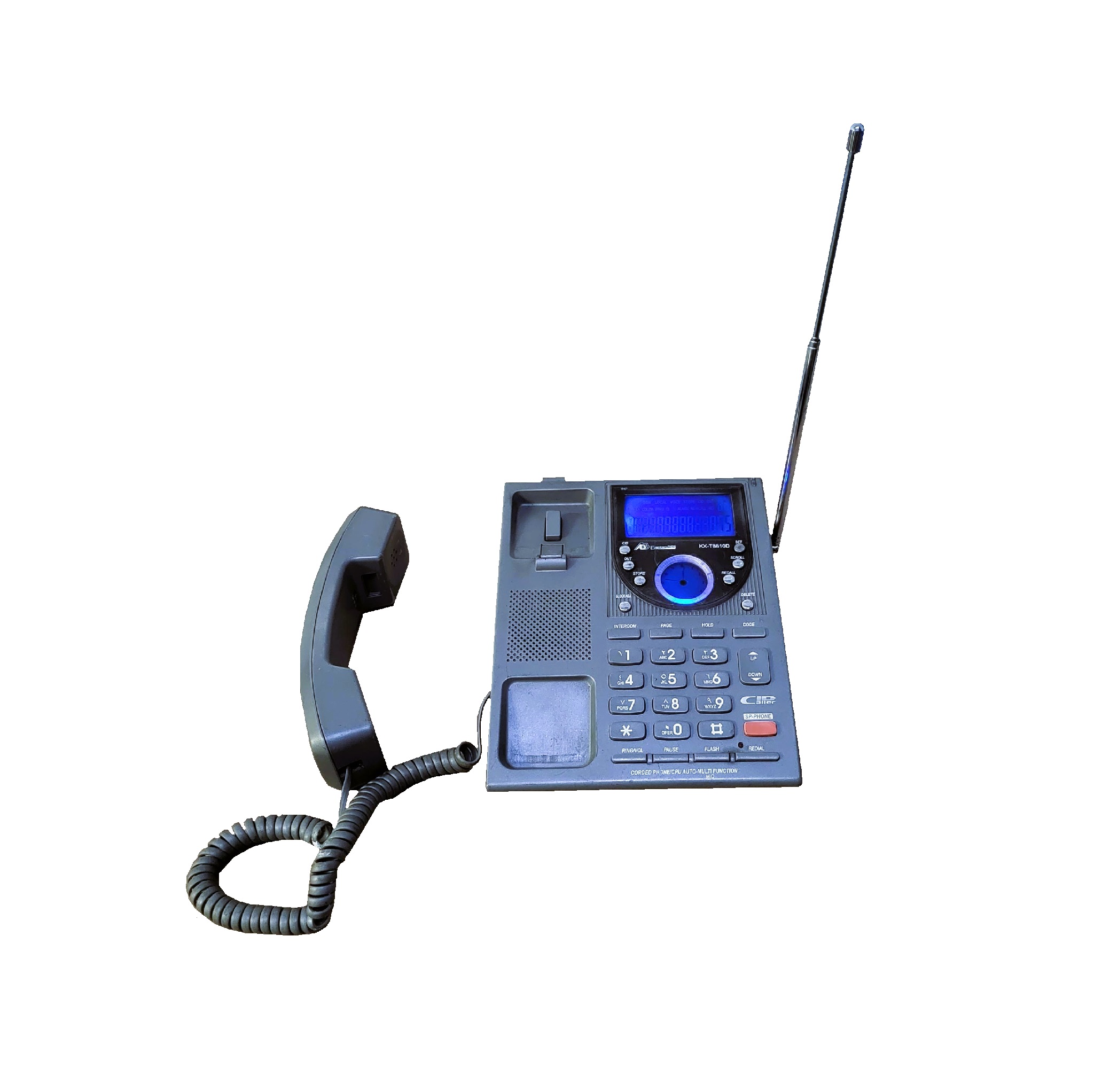 Practical Charcoal Grey Telephone | Electro Props Hire