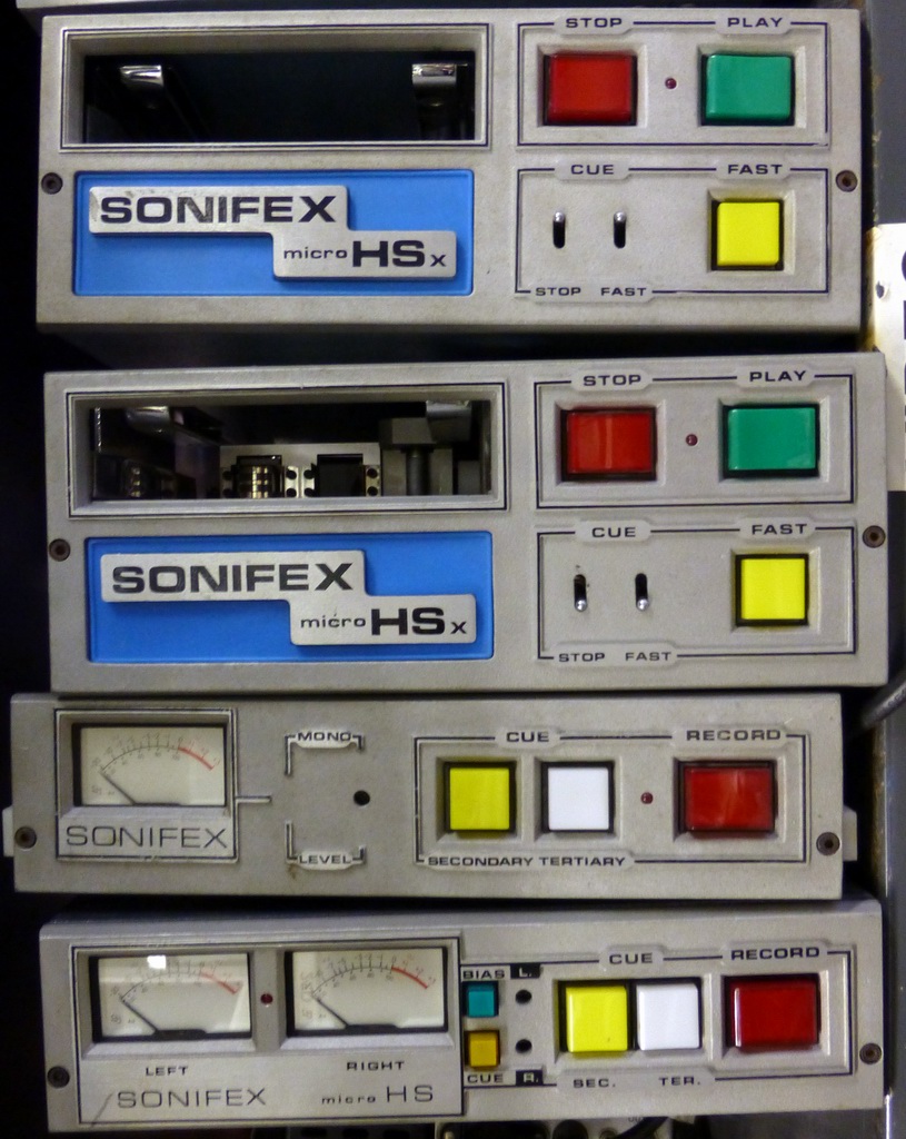 Radio studio jingles tape player | Electro Props Hire