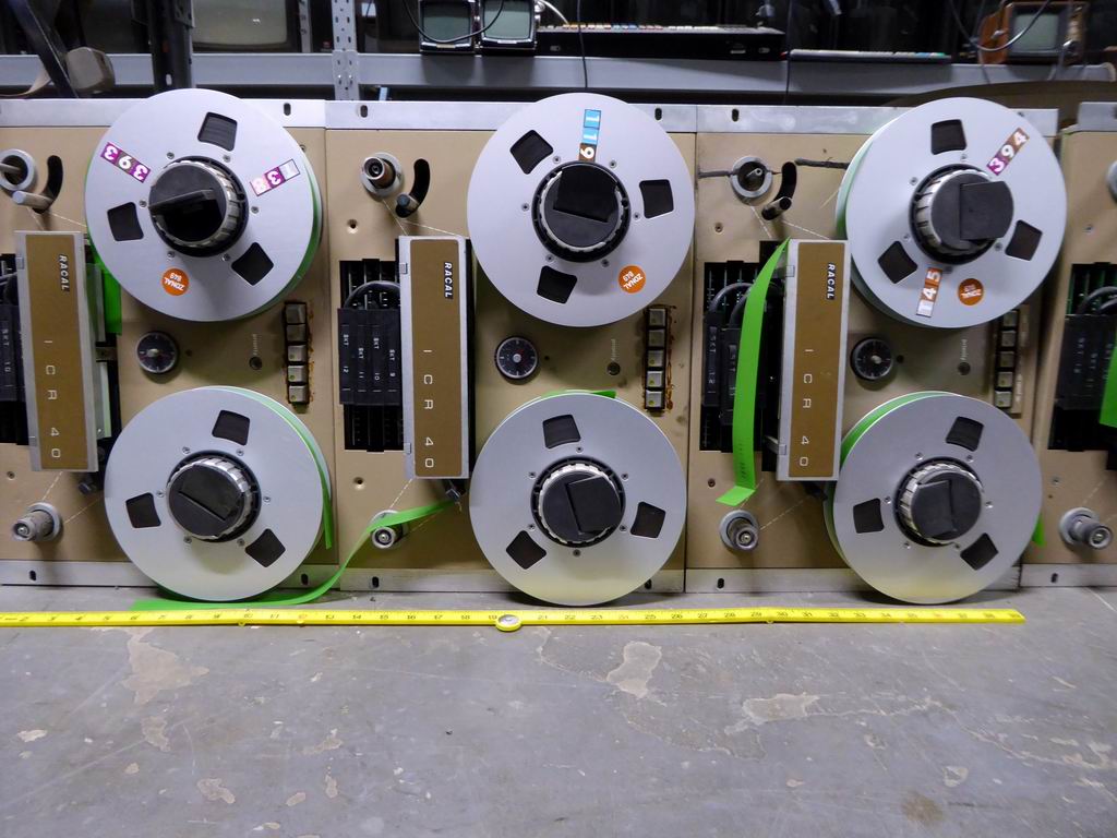 Rack mount 1" reel to reel tape drives - non prac version | Electro ...
