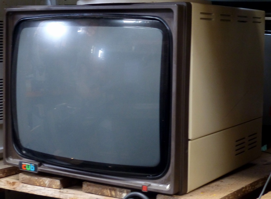 Microvitec Cub colour CRT monitor for BBC micro | Electro Props Hire