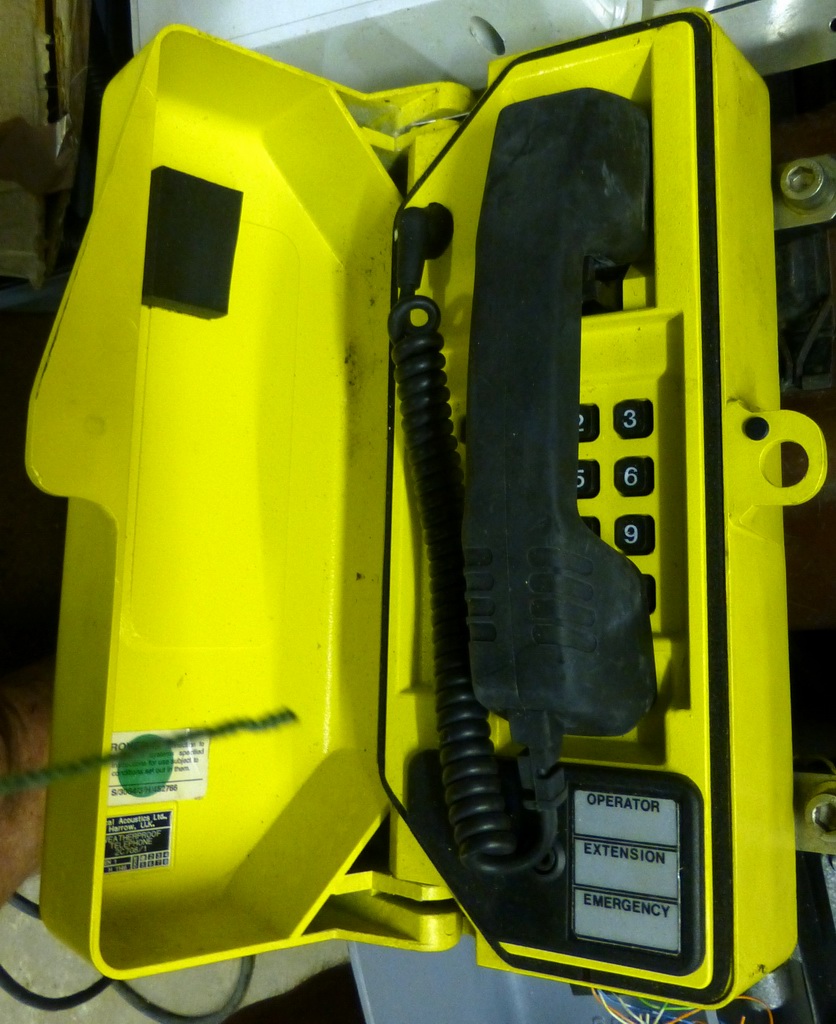 Wall mount industrial phones | Electro Props Hire