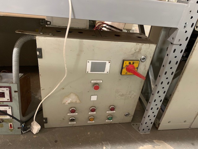 Large Industrial electrical junction box with red lever switch ...