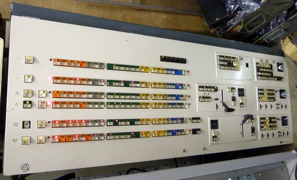 Very large practical desktop console | Electro Props Hire