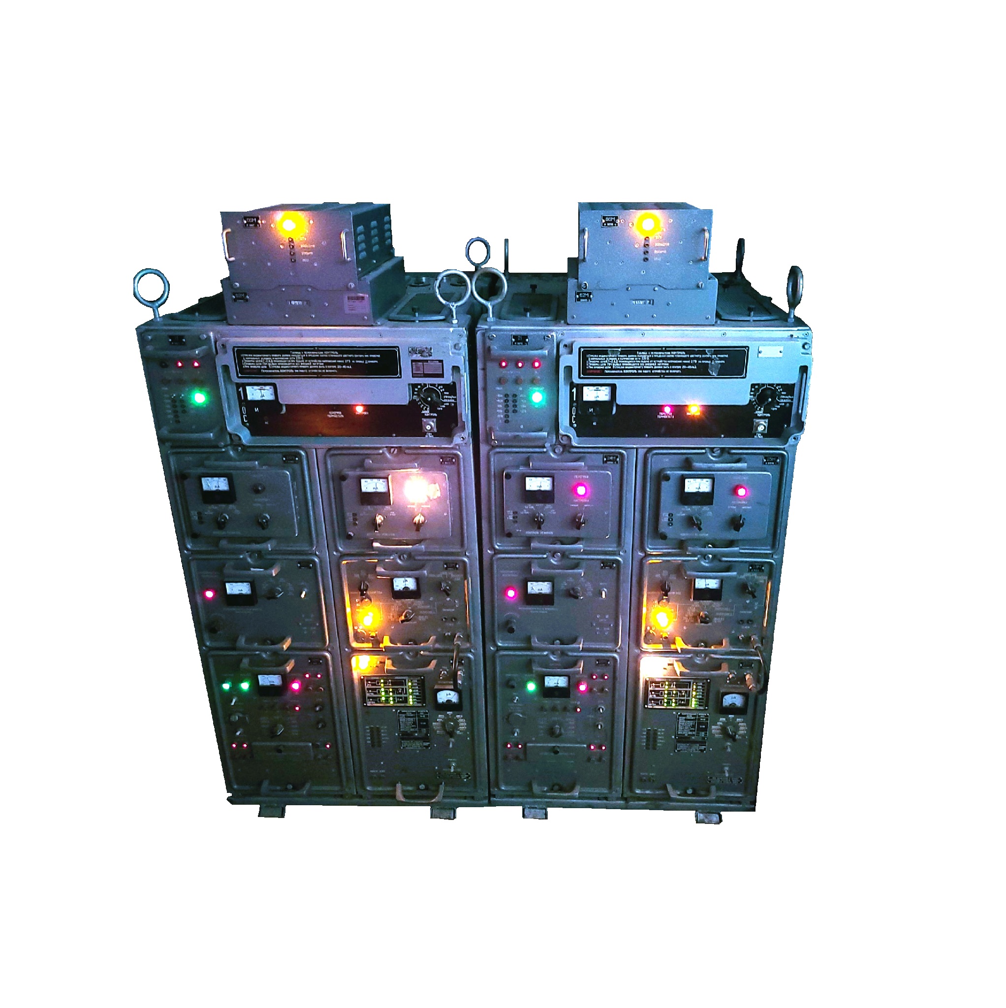 Russian/Soviet Union era cold war electronics racks | Electro Props Hire
