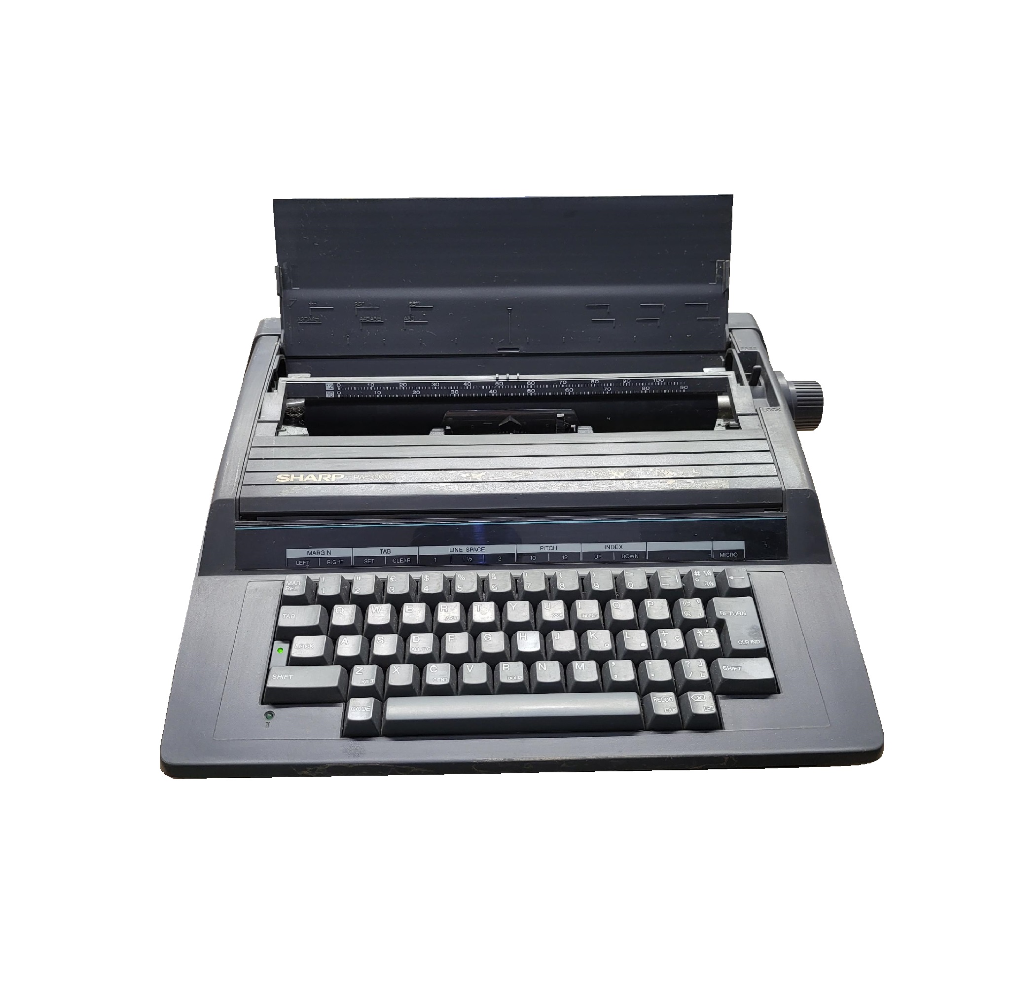 Vintage SHARP PA-3000 Electronic Electric Portable Typewriter | Electro ...