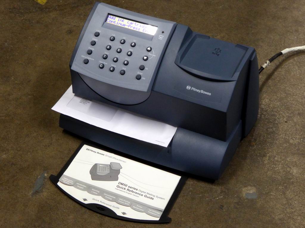 Pitney Bowes postal franking machine | Electro Props Hire