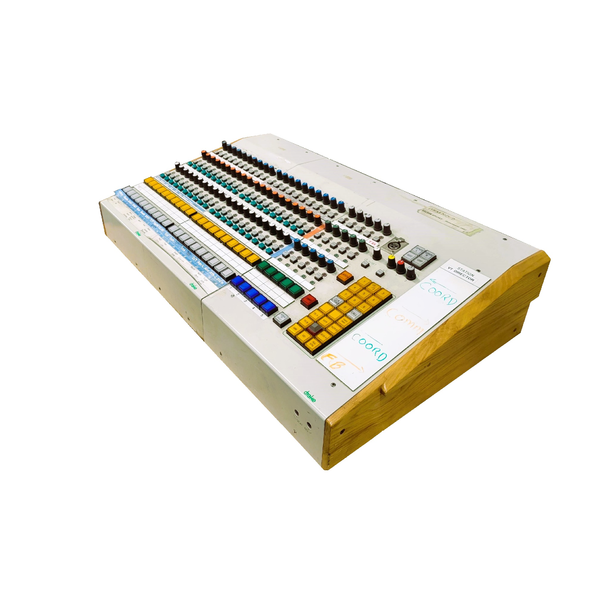 BBC studio console | Electro Props Hire