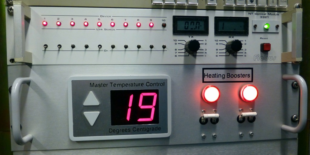 Up/down controllable temperature panel | Electro Props Hire