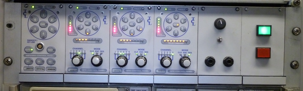 Practical 3U high 19" wide control panel | Electro Props Hire