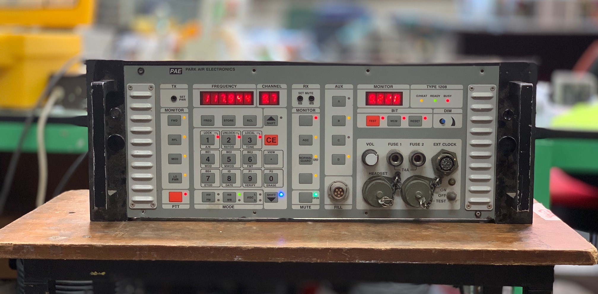 Practical 19" rack panel (Park Air Electronics) | Electro Props Hire