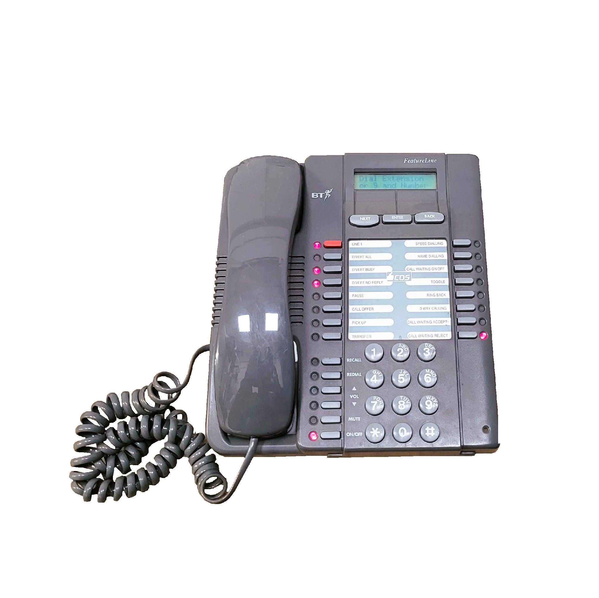 Practical 1990's BT Office Telephone | Electro Props Hire